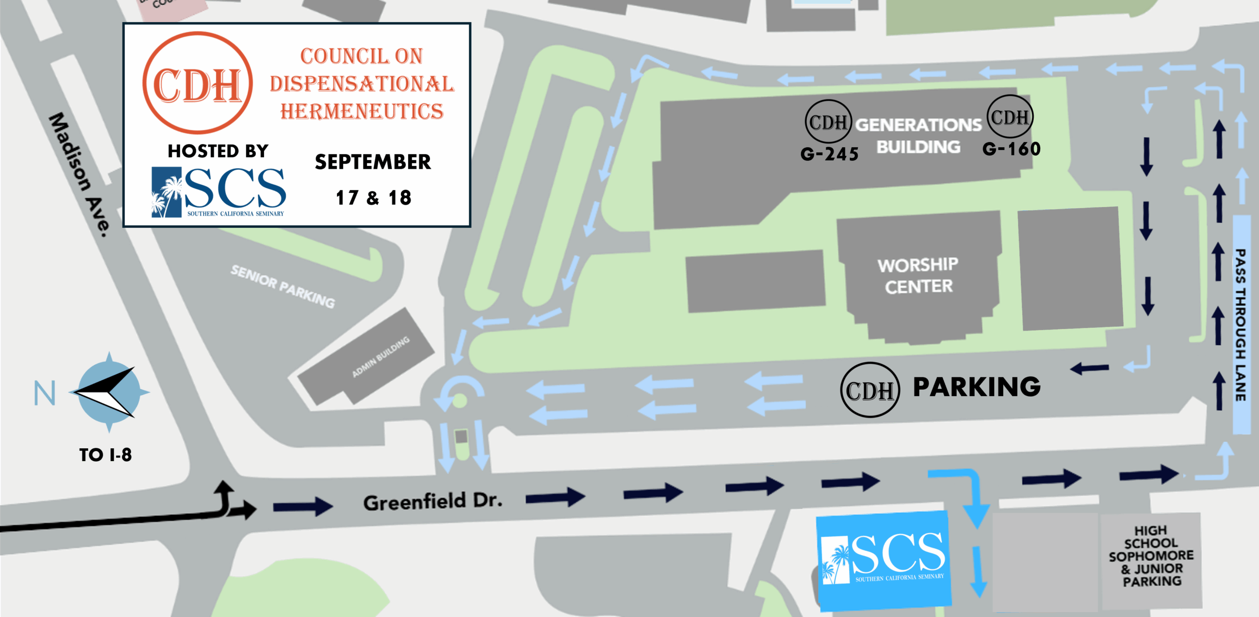 CDH Map | Council on Dispensational Hermeneutics